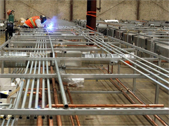 Skanska Revit-MEP Prefabrication | New Assembly Line Efficiency
