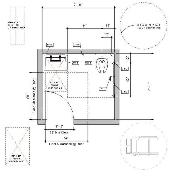 4 Revit Fixtureroom Layout Tips Adauniversal Design Review